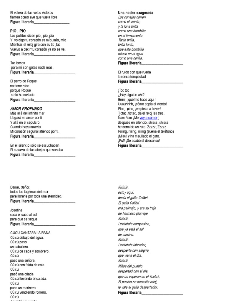 Onomatopeya E Hipérbole En Power Point