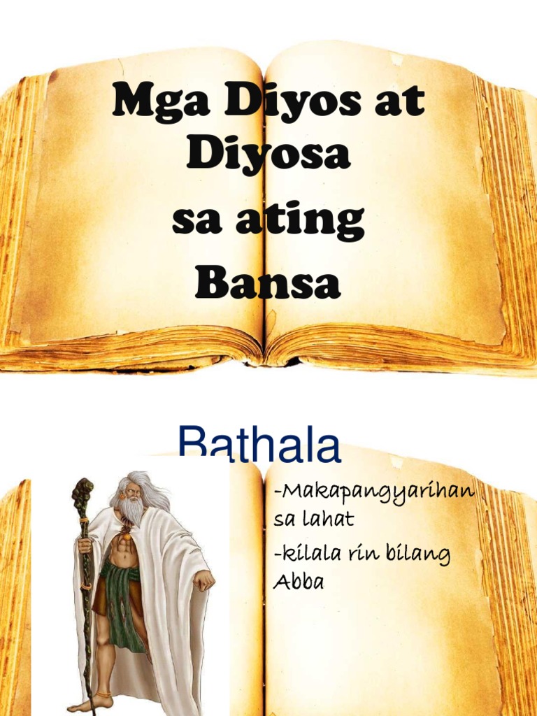 Diyos at Diyosa NG Pinas | PDF