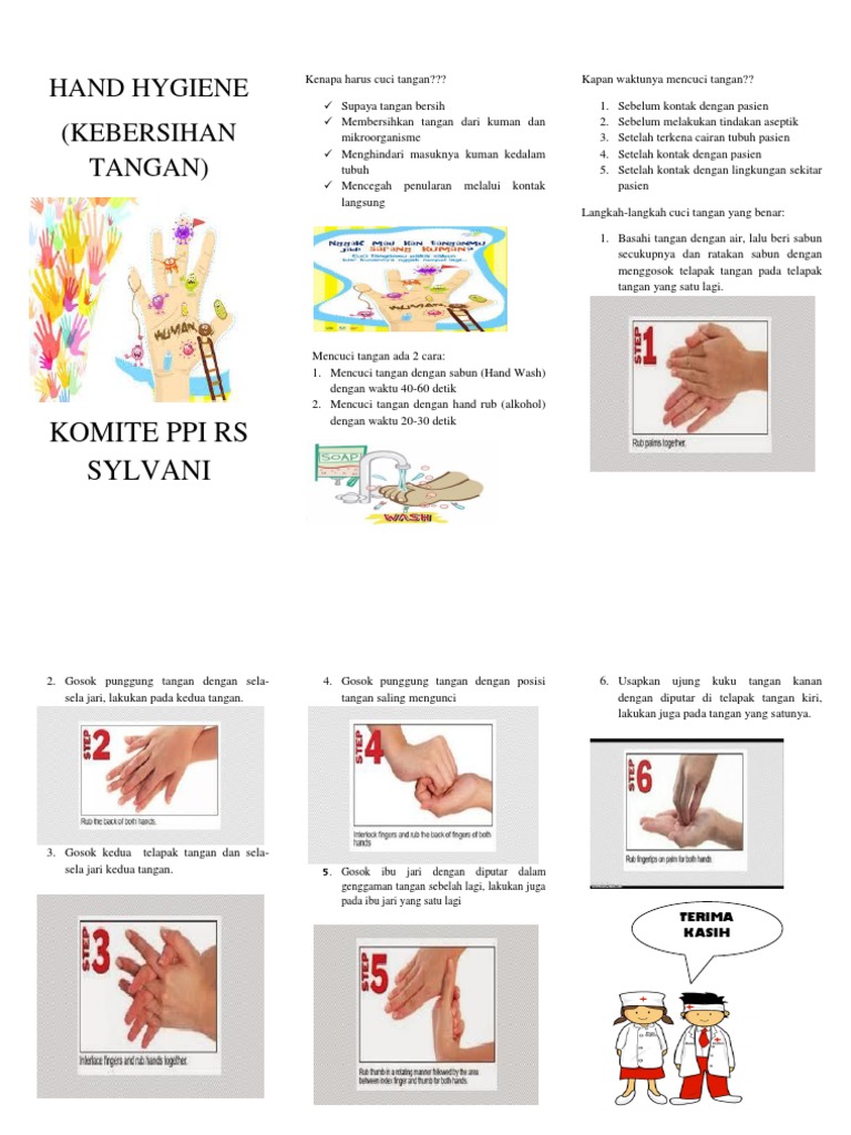 Leaflet Hand Hygiene Pdf