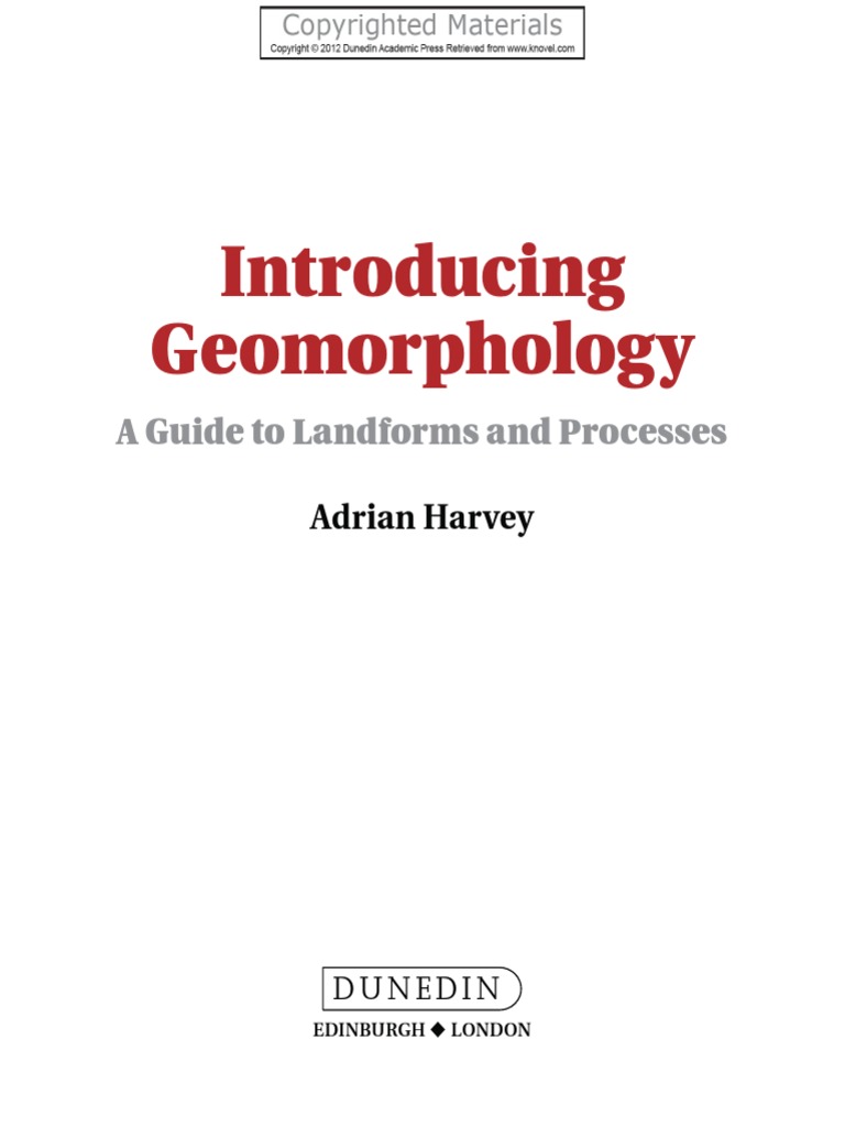 3 Geomorphology PDF | PDF | Plate Tectonics | Geomorphology