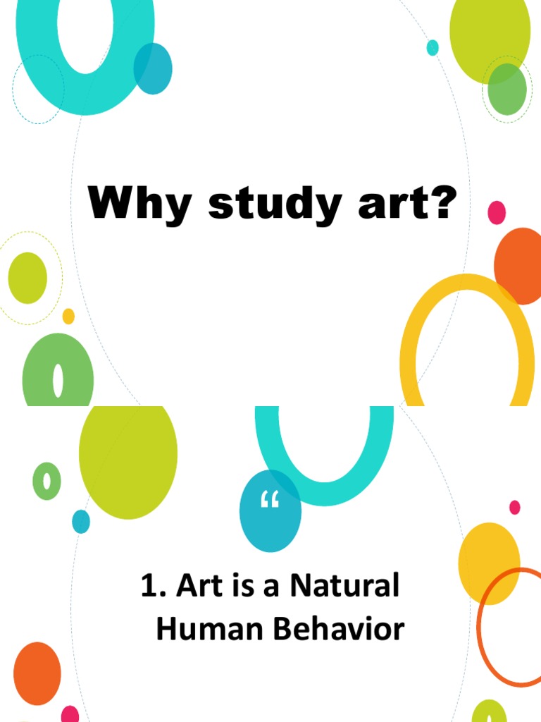Why Study Art | PDF | Contemporary Art | Psychological Concepts