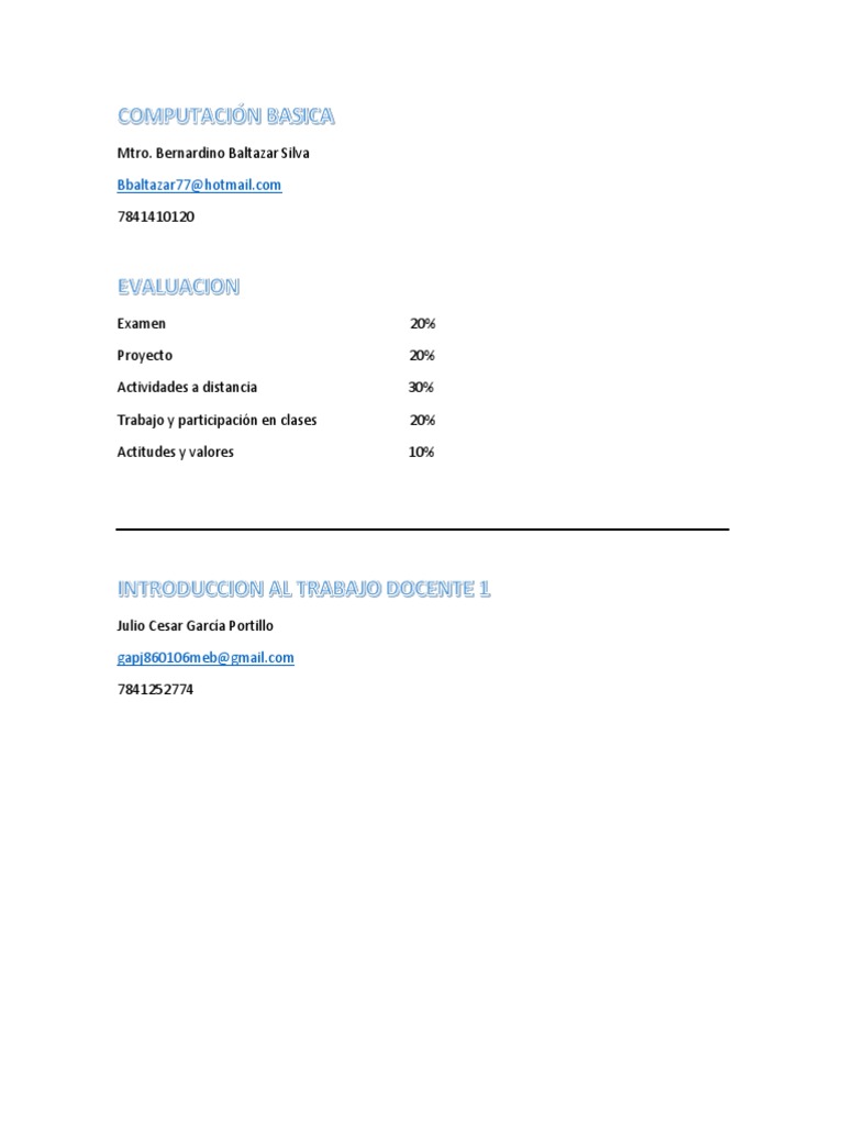 Computación Basica | PDF