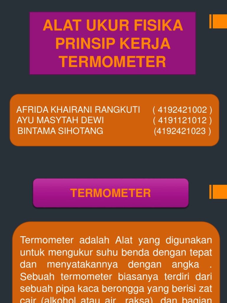 Prinsip Kerja Termometer Zat Cair | PDF | Kesehatan Holistik ...