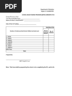 Master List Beneficiaries For School-Based Feeding Program (SBFP) | PDF ...