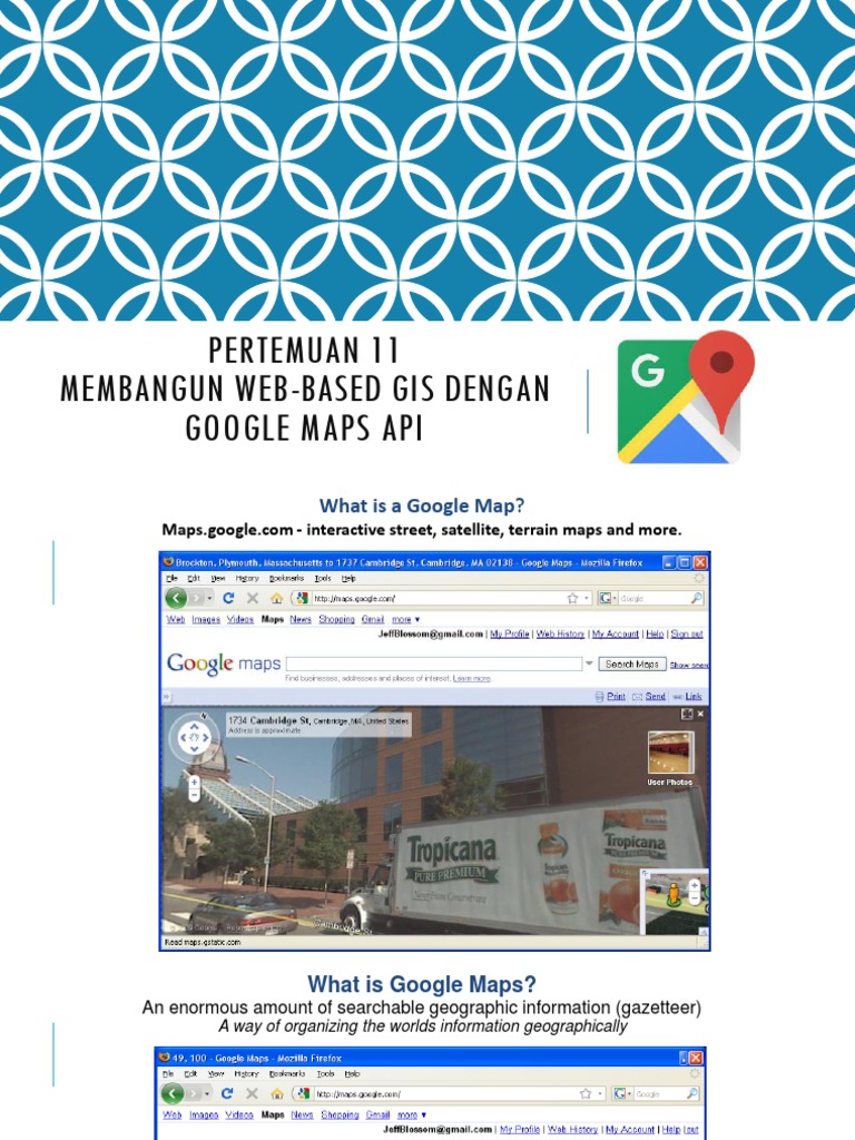 GIS Membangun Web GIS Dengan Google Maps API PDF | PDF | Geographic Information System ...