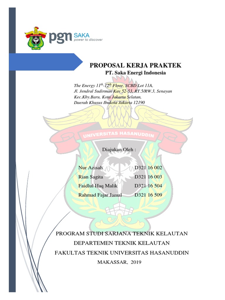 Proposal KP Jakarta I | PDF