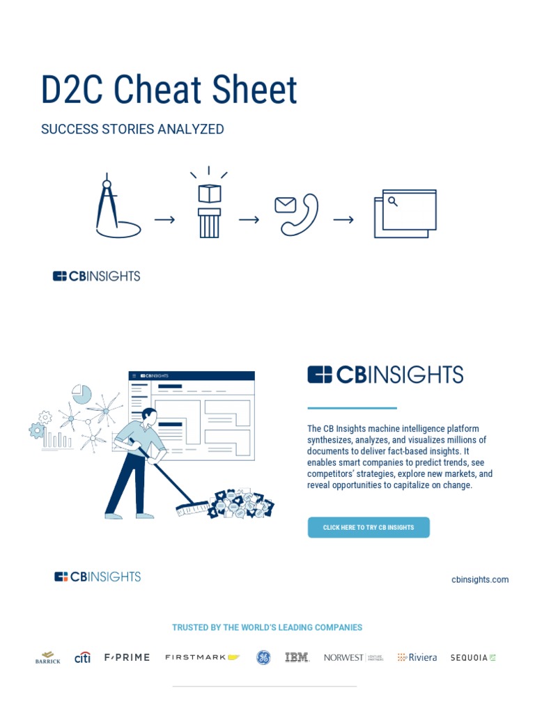 CB Insights - D2C Cheat Sheet | PDF | Brand | Viral Video