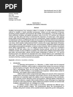 Fecalysis Test Procedures and Results | PDF | Human Feces | Diarrhea