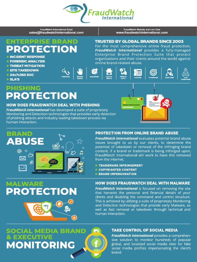 FraudWatch Brochure 2019 | PDF