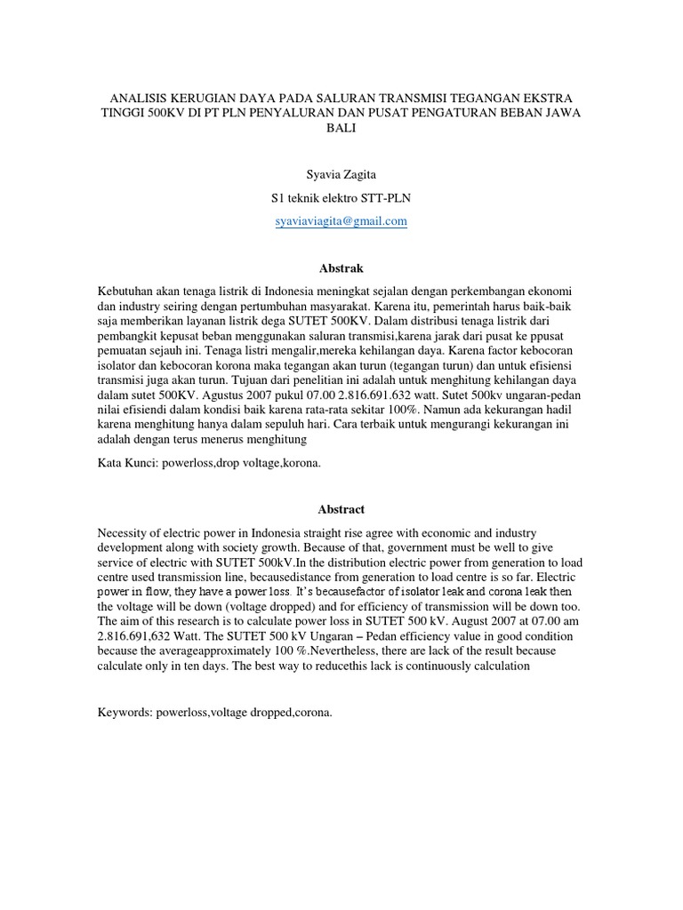 Struktur Jurnal | PDF