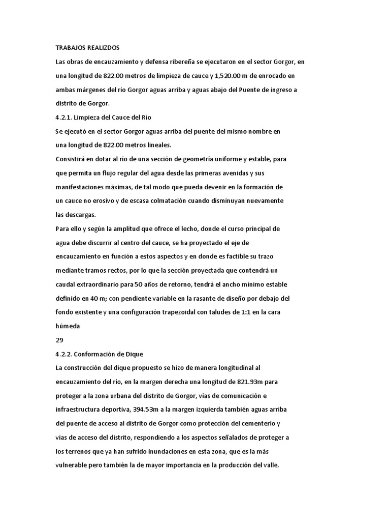 Dique Enrocado Con Uña | Descargar gratis PDF | Dique | Control de ...
