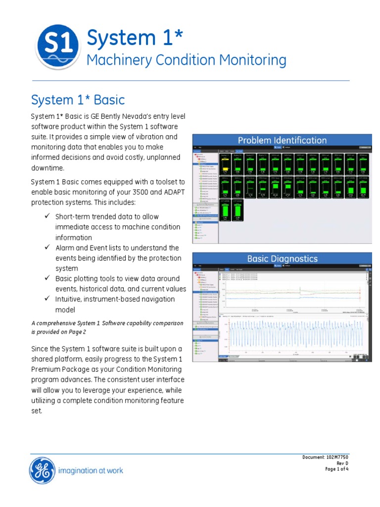 GE Bently Nevada System 1 Basic Ds 102M7750rD 2017 04 (1) | Microsoft ...