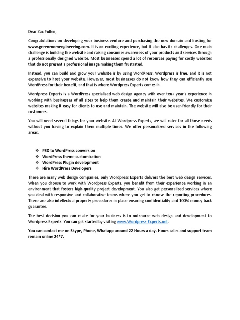 Email Marketing Template | PDF