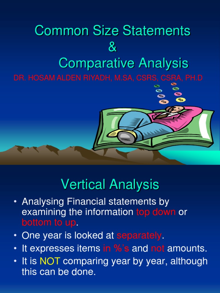 Common Size Analysis | PDF | Net Income | Income Statement