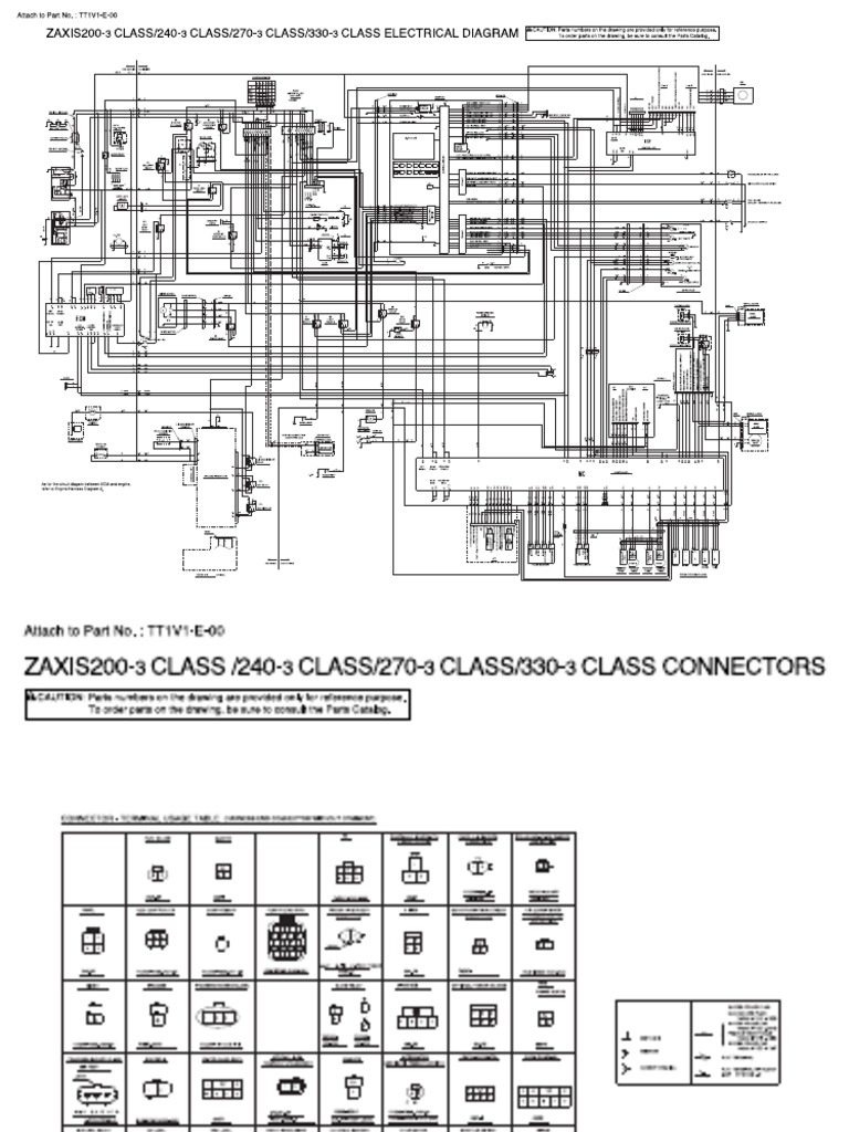 ZX330-3 Technical Drawing PDF | PDF