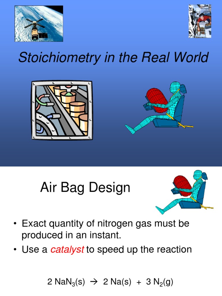 Real-World Applications of Stoichiometry | PDF | Properties Of Water ...