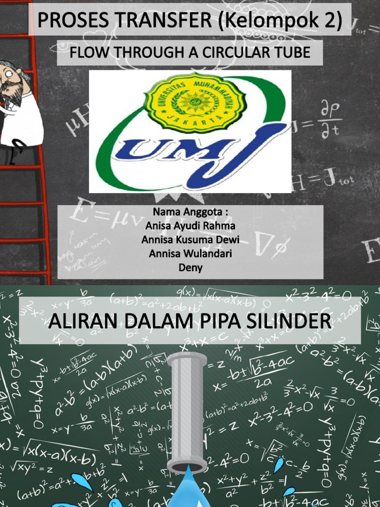 PROSES TRANSFER (Flow Through A Circular Tube) | PDF