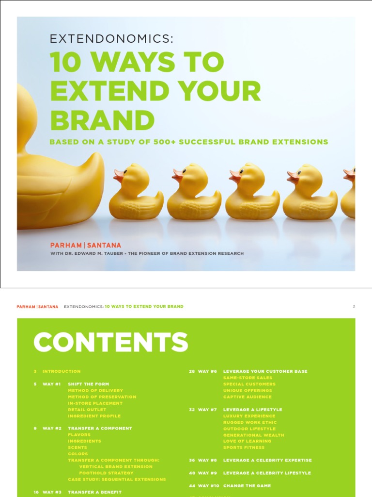 Brand Extension | PDF | Brand | Retail