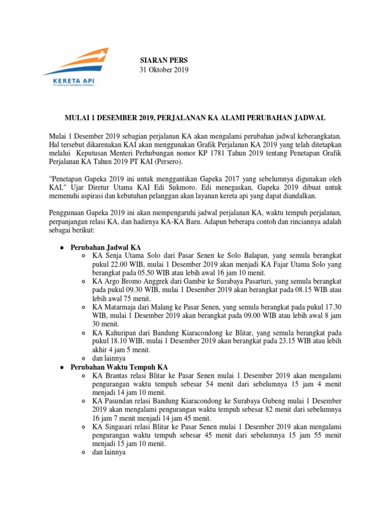 Press Rilis Gapeka 2019 v3 | PDF