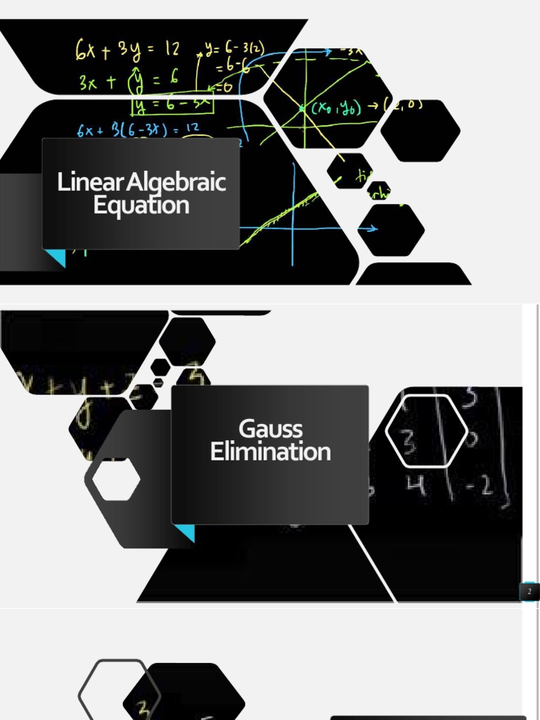 04 05 KomFis Gauss Elimination | PDF | Numerical Analysis | Linear Algebra
