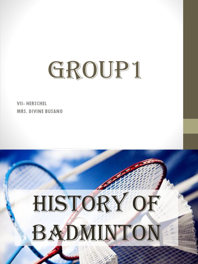 The History and Evolution of Badminton: From Ancient China to the ...