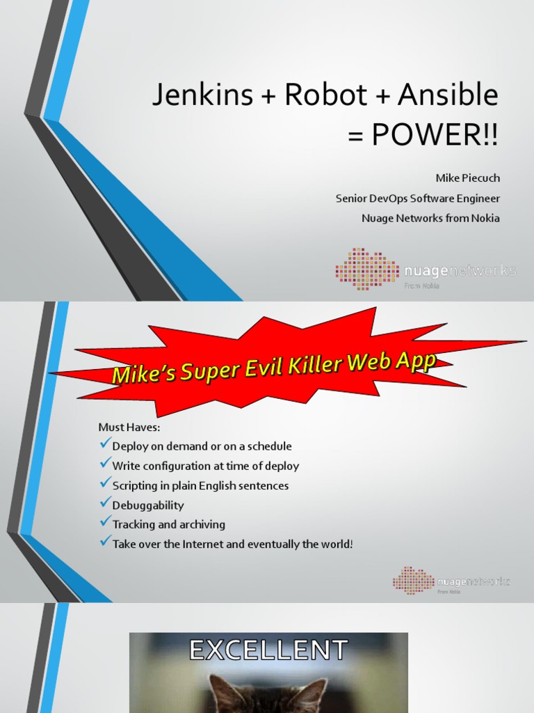Jenkins Robot Ansible Power | PDF | Areas Of Computer Science | Software Engineering