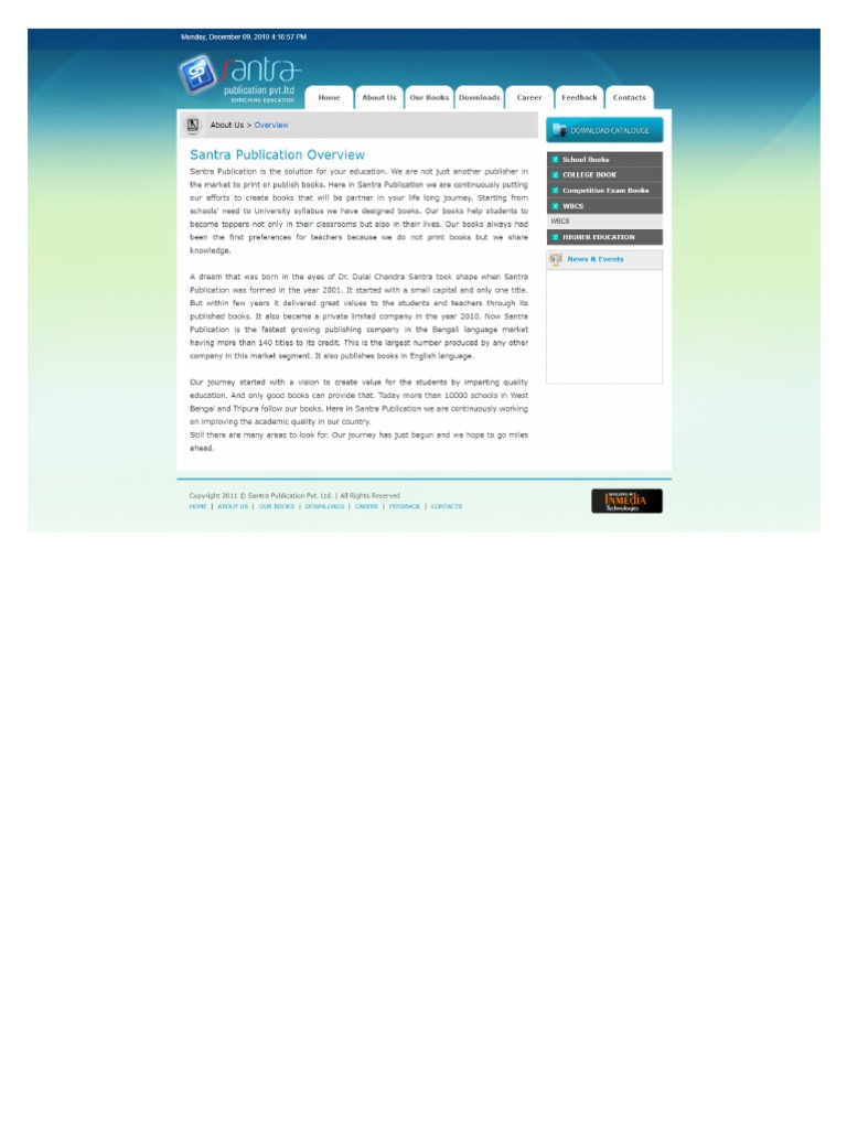 Life Science Books - Santrapublication | PDF
