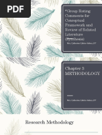 Sample Chapter 3 METHODOLOGY | PDF | Qualitative Research | Informed ...