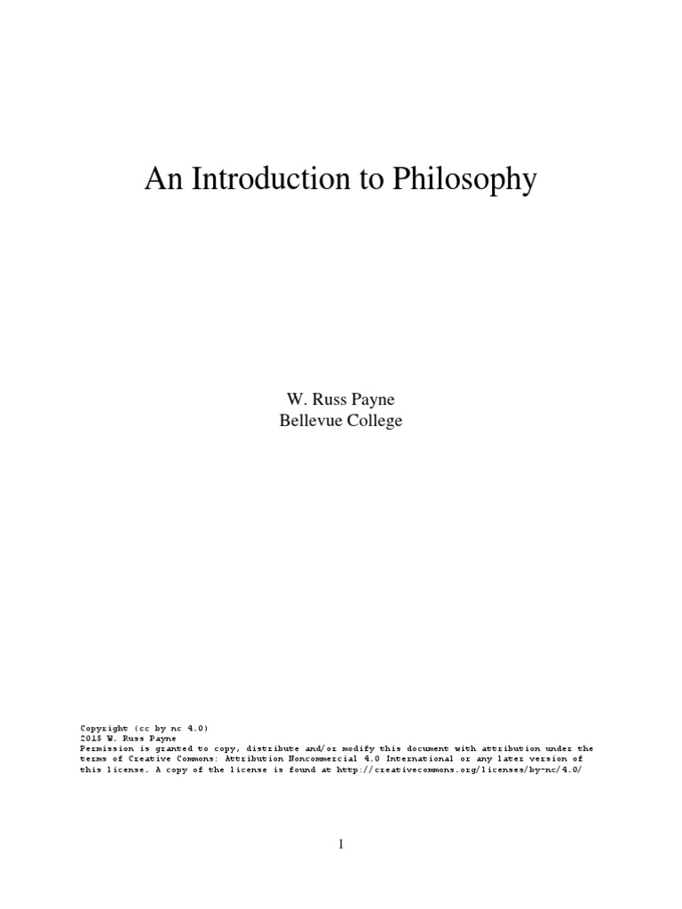 Intro To Phil Full Text PDF | PDF | Validity | Argument