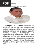 Bionote Example Tagalog | PDF