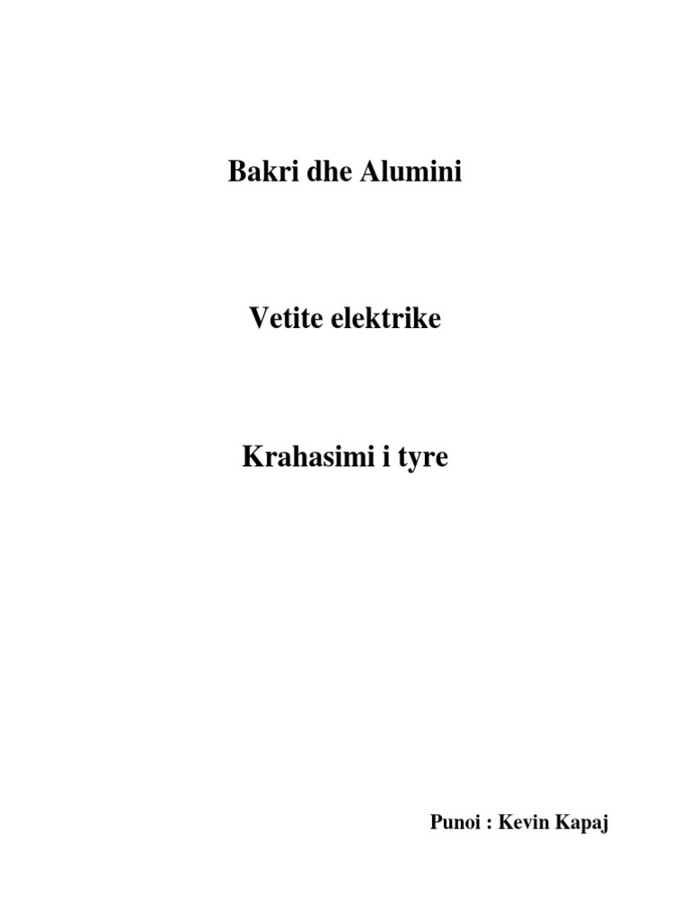 Bakri Dhe Alumini | PDF