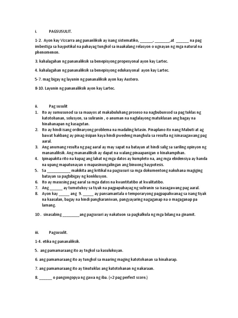 Pagbasa at Pagsusuri Grade 11 Guide | PDF