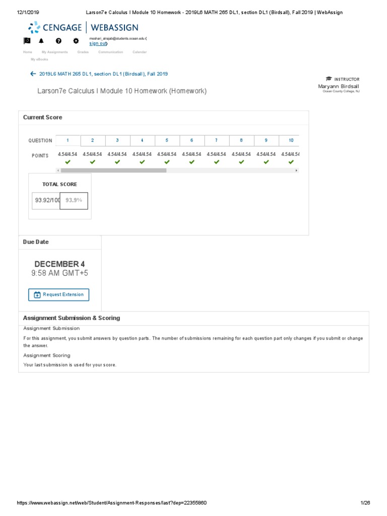 HW10 PDF | PDF | Maxima And Minima | Asymptote