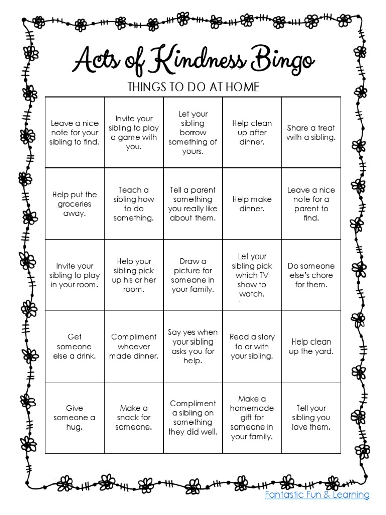 Kindness Bingo | PDF