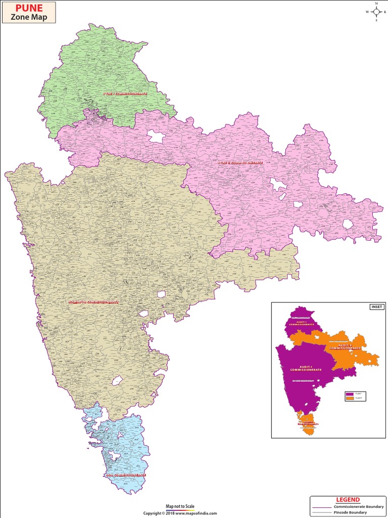 Pune Zone Map PDF | PDF
