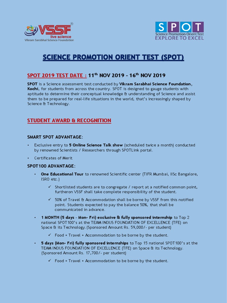 Spot Awards Procedures nb2 For Students 33541 | PDF | Multiple Choice ...