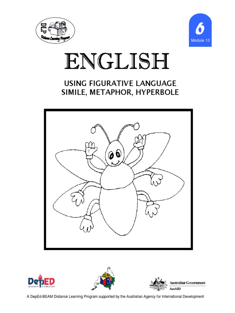 English 6 DLP 13 - Using Figurative Language Simile, Metaphor, Hyperb ...