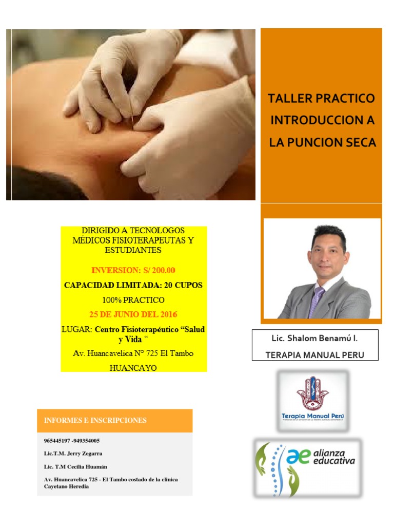 Introducción a la Punción Seca | PDF