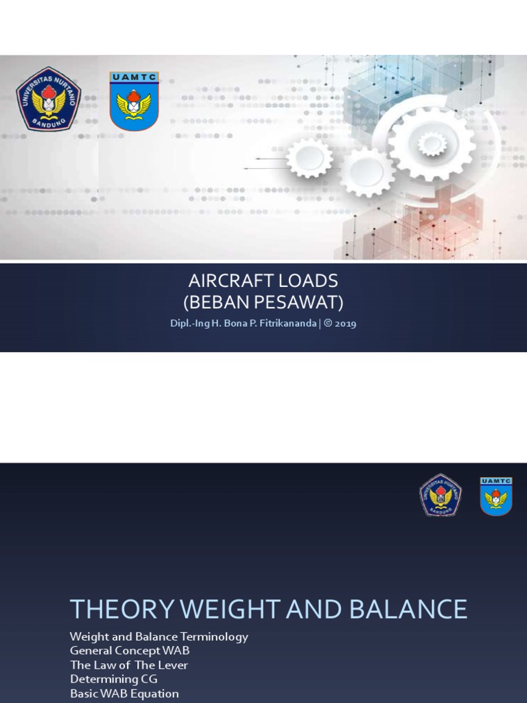 Aircraft Load 2019 - 04 Theory Weight and Balance PDF | PDF | Lever ...