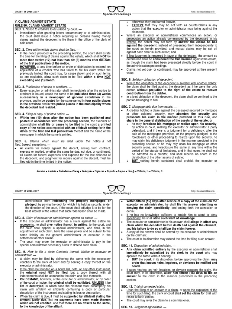 Part V Codal Specpro | PDF | Foreclosure | Mortgage Law