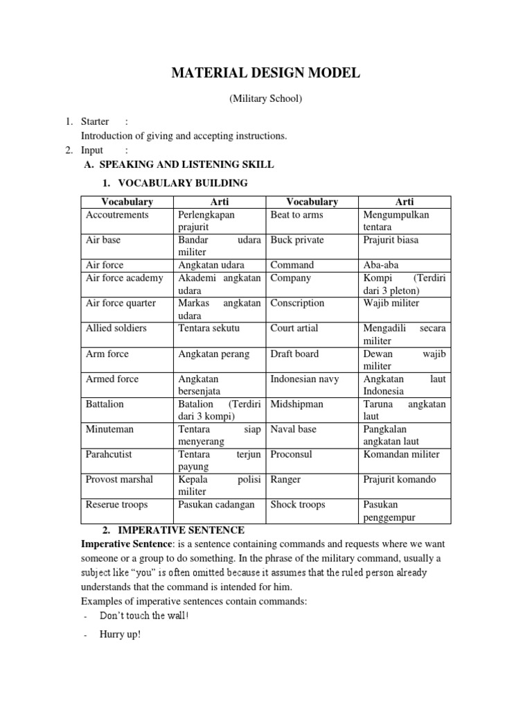 Military School ESP | PDF | Languages | Language Arts & Discipline