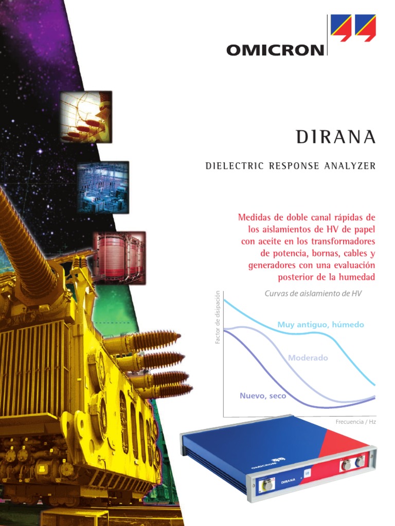 DIRANA Brochure ESP PDF | PDF | Transformador | Medición