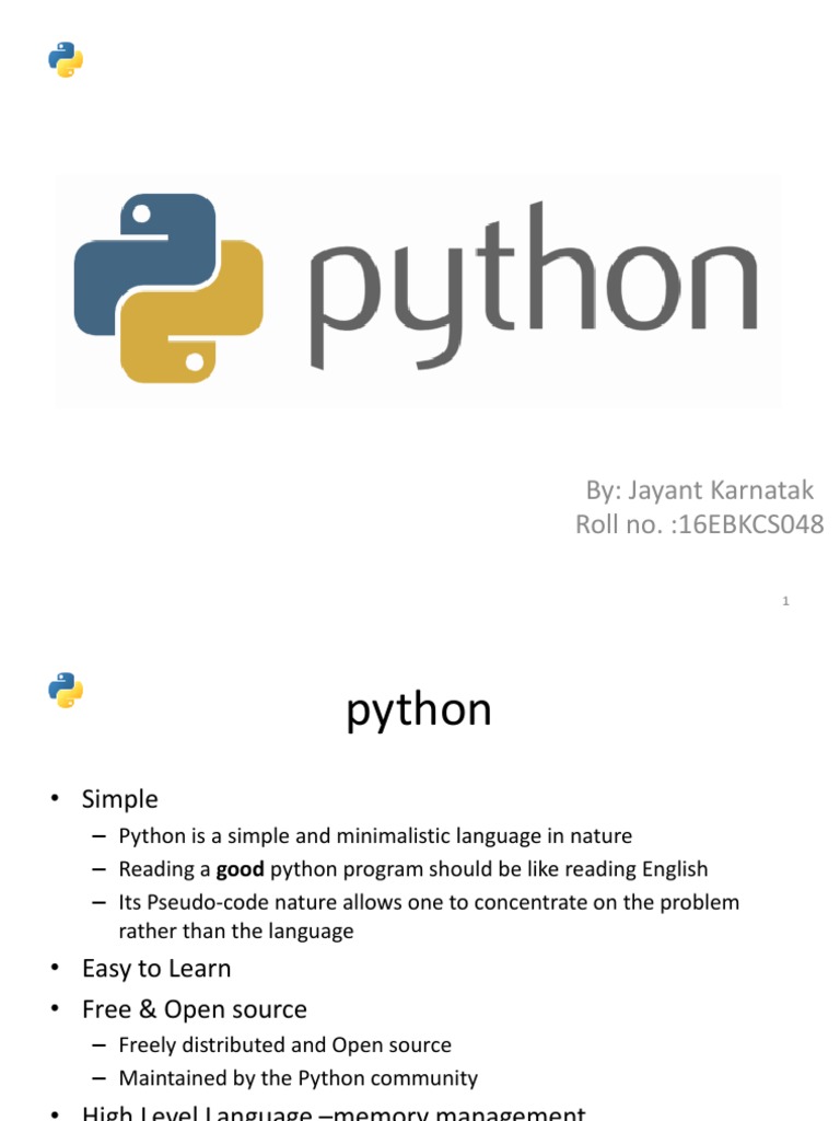 Jayant | Download Free PDF | Python (Programming Language) | Control Flow Jayant | Download Free PDF | Python (Programming Language) | Control Flow