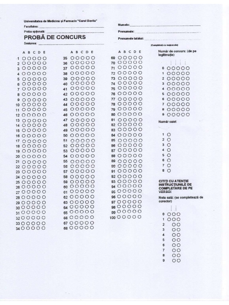 Borderou Grile PDF | PDF