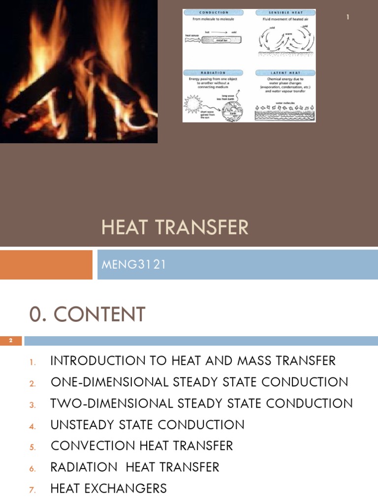 Chapter 1 | PDF | Heat Transfer | Thermal Conduction