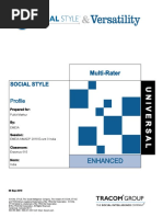 Merrill-Reid Social Styles Explained | PDF | Behavior | Emotions