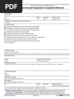 211 - IRS FORM - Whistleblower TEMPLATE PDF | PDF | Internal Revenue ...