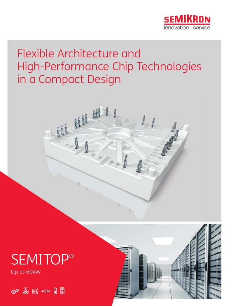 Semikron Flyer Semitop | PDF | Printed Circuit Board | Power Inverter