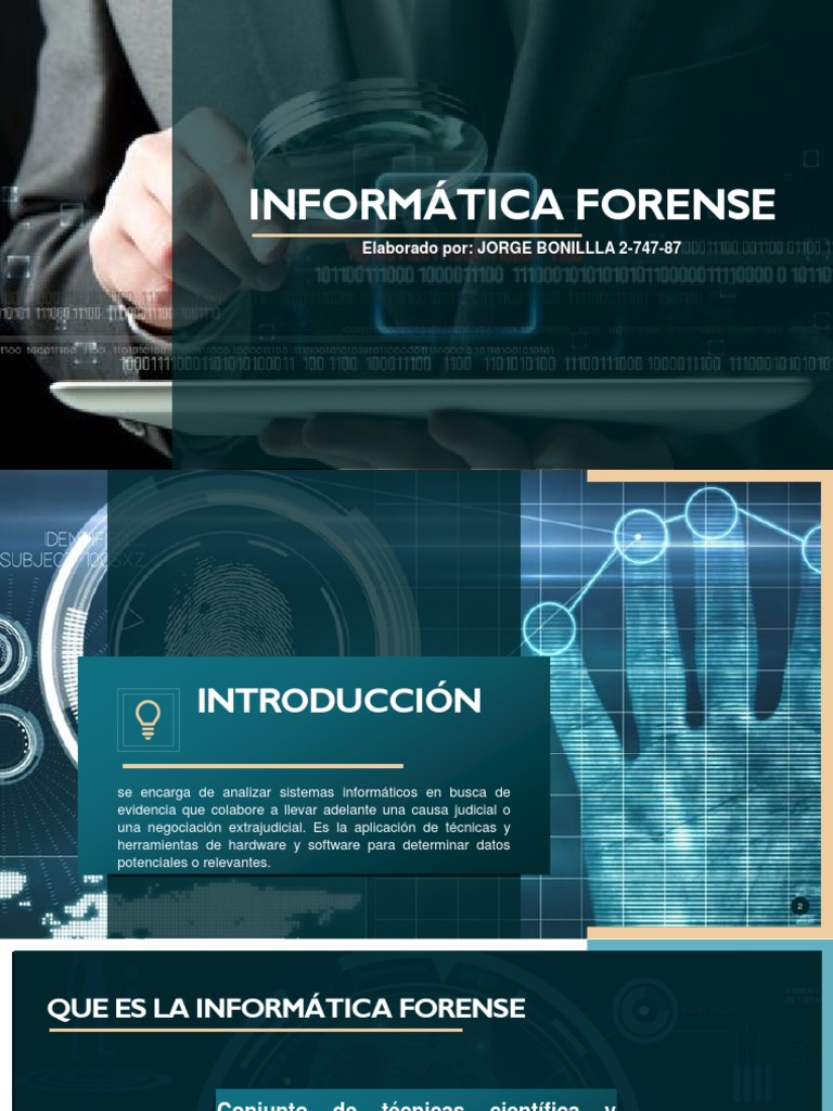Informatica Forense | PDF | Informática forense | Tecnologías de la ...