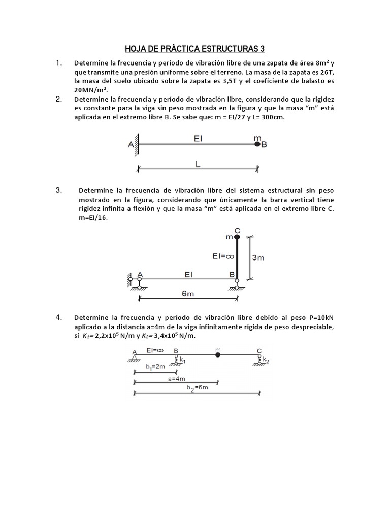 Hoja de Practica Estructuras 3 | PDF